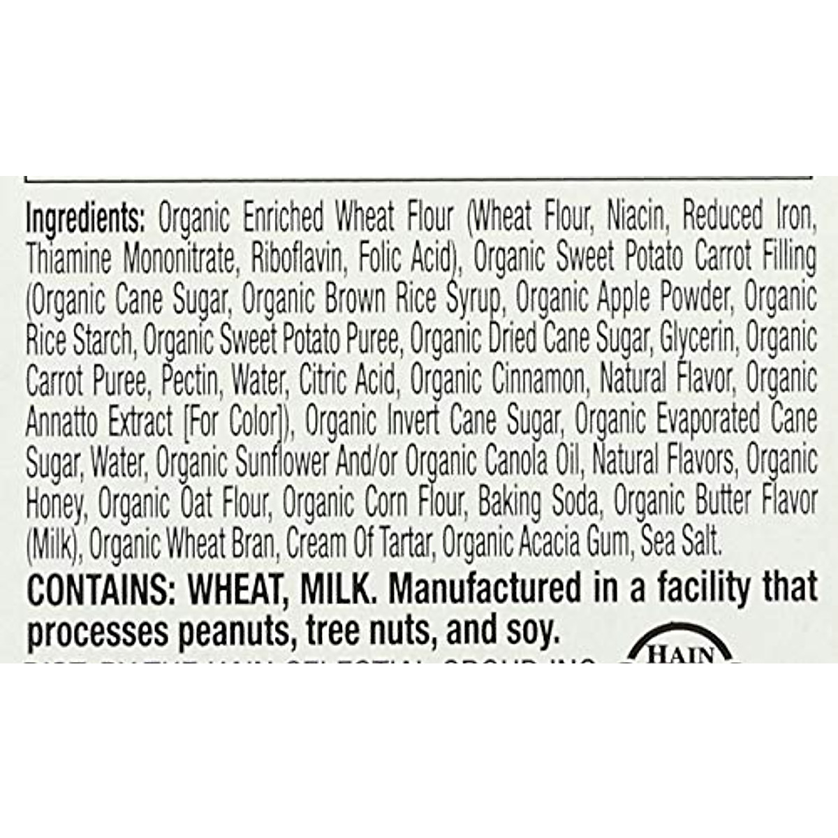 EARTHS BEST Organic Swt Pto Crrt Snny Day Bars, 0.67 Ounce (Pack of 7)