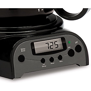 Mr. Coffee 4-Cup Programmable Coffee Maker, Black (DRX5-RB)