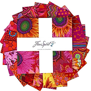 Kaffe Fassett Classics Plus Vineyard Layer Cake 42 10" Fabric Squares for Free Spirit Fabrics
