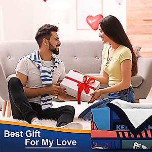 Aimego Gamer Throw Blanket, Gaming Controller Fleece Boys Blanket Game Gifts for Teens Boys Men, Wrinkle-Resistant Blankets Birthday Gifts for 2-10 Year Old, Colorful 50x60 Inch