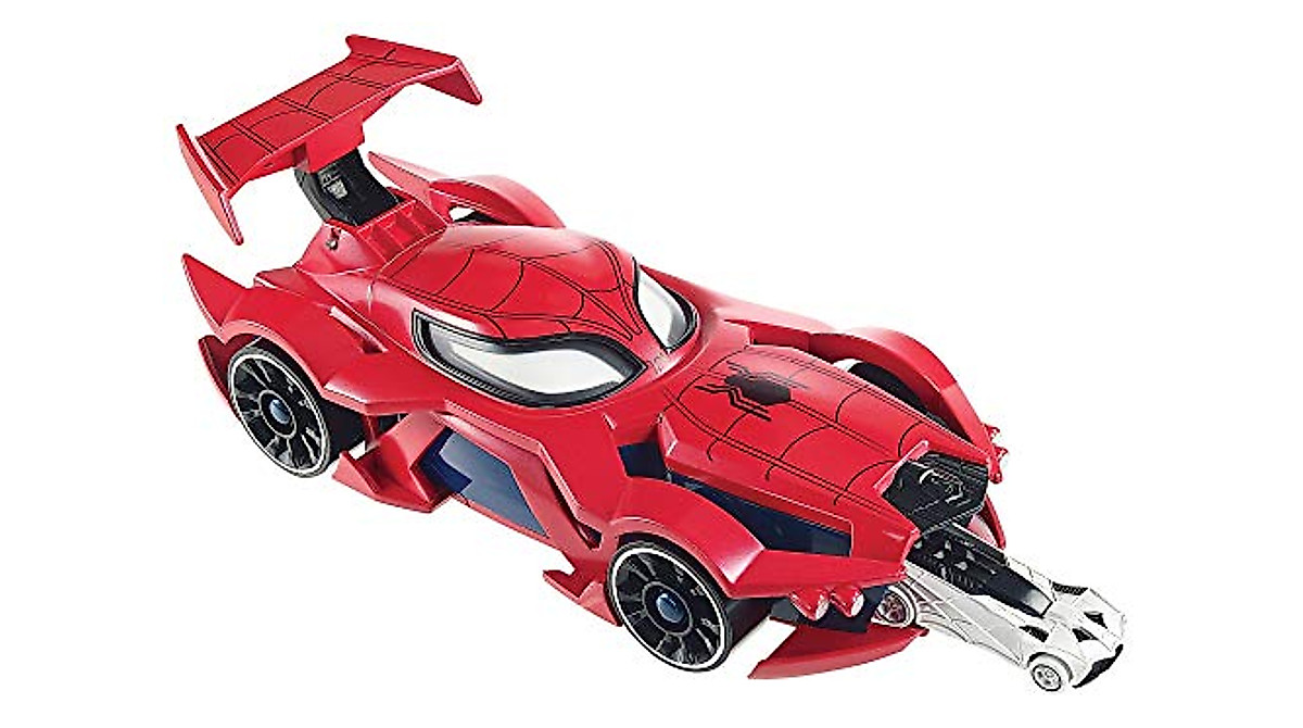 Hot Wheels Marvel Spider-Man Web-Car Launcher | Exciting Toy for Kids