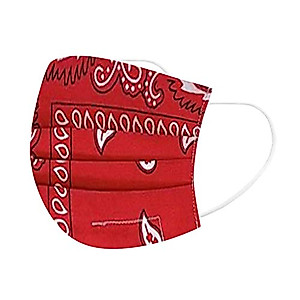 50/100 Pcs Kids Face Bandanas Oral Protective Sleeve Disposable Protection