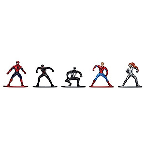 Jada Toys Marvel Spider-Man 18-Pack Series 8 Die-cast Figures, Toys for Kids and Adults
