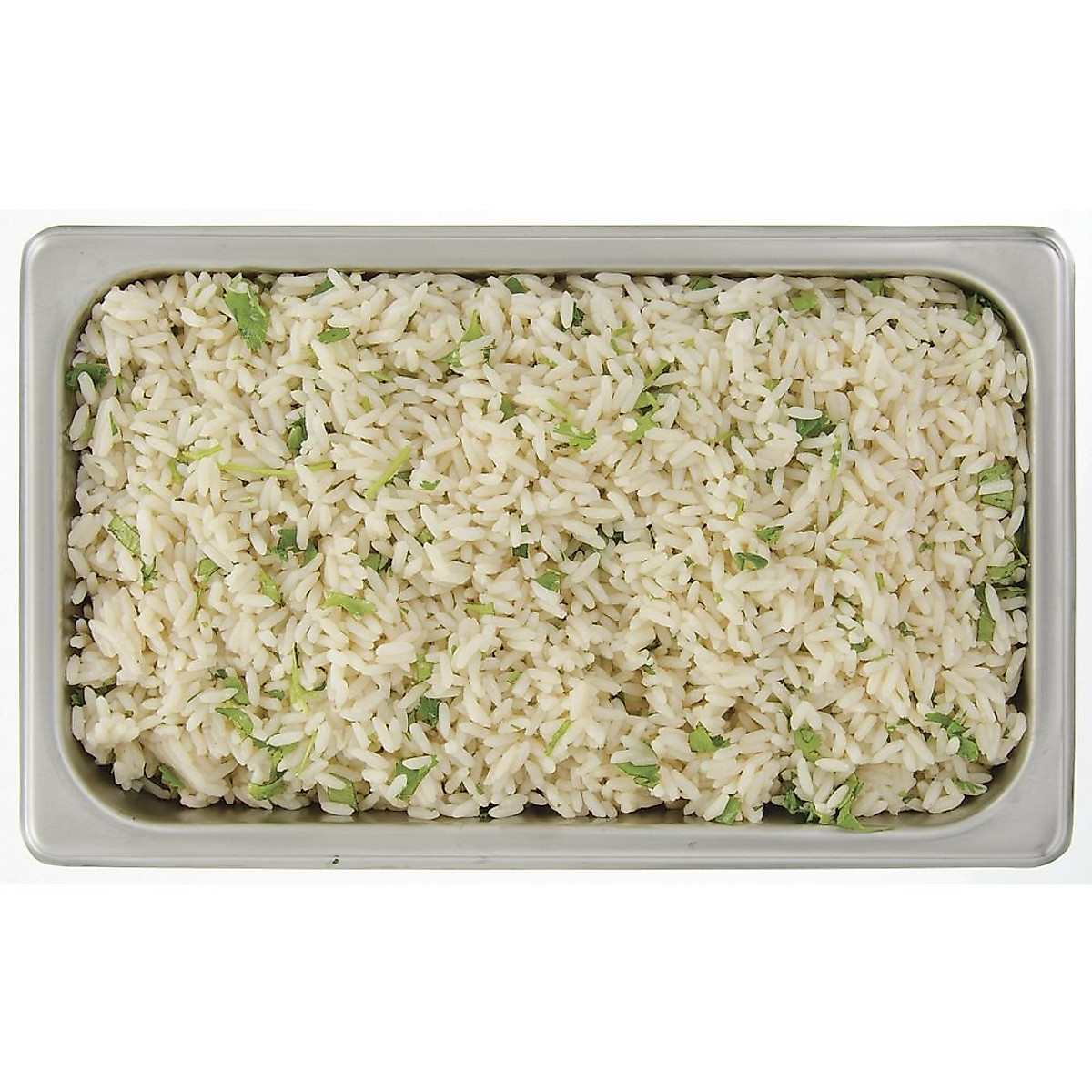 HUBERT 1/4 Size Slotted Steam Table Pan Cover 22 Gauge Stainless Steel