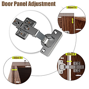BVIUNTWO Storage Cabinet,31.5" Farmhouse Buffet Cabinet with Metal Base and Adjustable Shelf,Sideboard Coffee Bar Cabinet with 2 Doors for Kitchen,Dining Room,Living Room,Brown