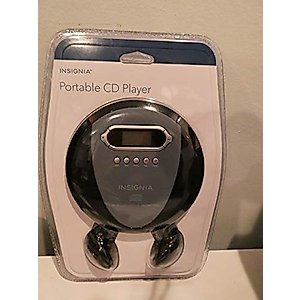 Insignia NS-P4112 Portable CD Player with Skip Protection for CD, CD-R, CD-RW - Includes Headphones