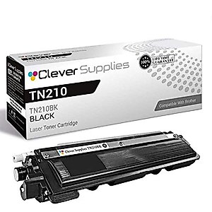 CS Compatible Toner Cartridge Replacement for Brother TN210 TN-210 TN210BK Black HL-3075CW 3040CN 3045CN DCP-9010CN 8070 8370 3070 MFC-9010CN 9125CN 9325CW 9120CN 9320CW 9320CN