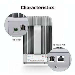 EPEVER Tracer 2215BN 20A MPPT Controller 12V/24V Auto,Max 150V, 260W/520W Input with LCD Display for Sealed, Gel, Flooded Lead-Acid Battery