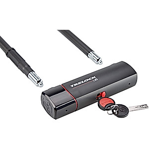 TRELOCK 422131 4016167067509 Steel Arch Lock U6 108x300 Diameter: 16mm, Black, 230 mm