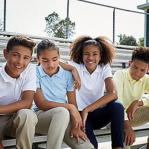 French Toast Girls' Pull-On Twill Pant (Standard & Plus), School Uniform Navy, 10