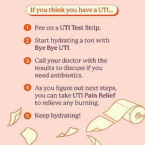 Cheeky Bonsai, UTI Care Kit Bundle - Complete UTI Care Kit Contains: Cheeky Bonsai Bye Bye UTI Drink Mix, Cheeky Bonsai UTI Test Strips, and Cheeky Bonsai UTI Pain Relief