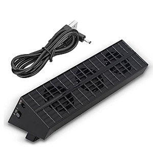 OSTENT External Cooling Fan Turbo Cooler Radiator for Sony Playstation 4 PS4 Slim Console