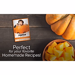 Pumpkin Seeds for Planting (Big Max) Heirloom, Non-GMO Vegetable Variety- 5 Grams Seeds Great for Summer Pumpkin Gardens by Gardeners Basics