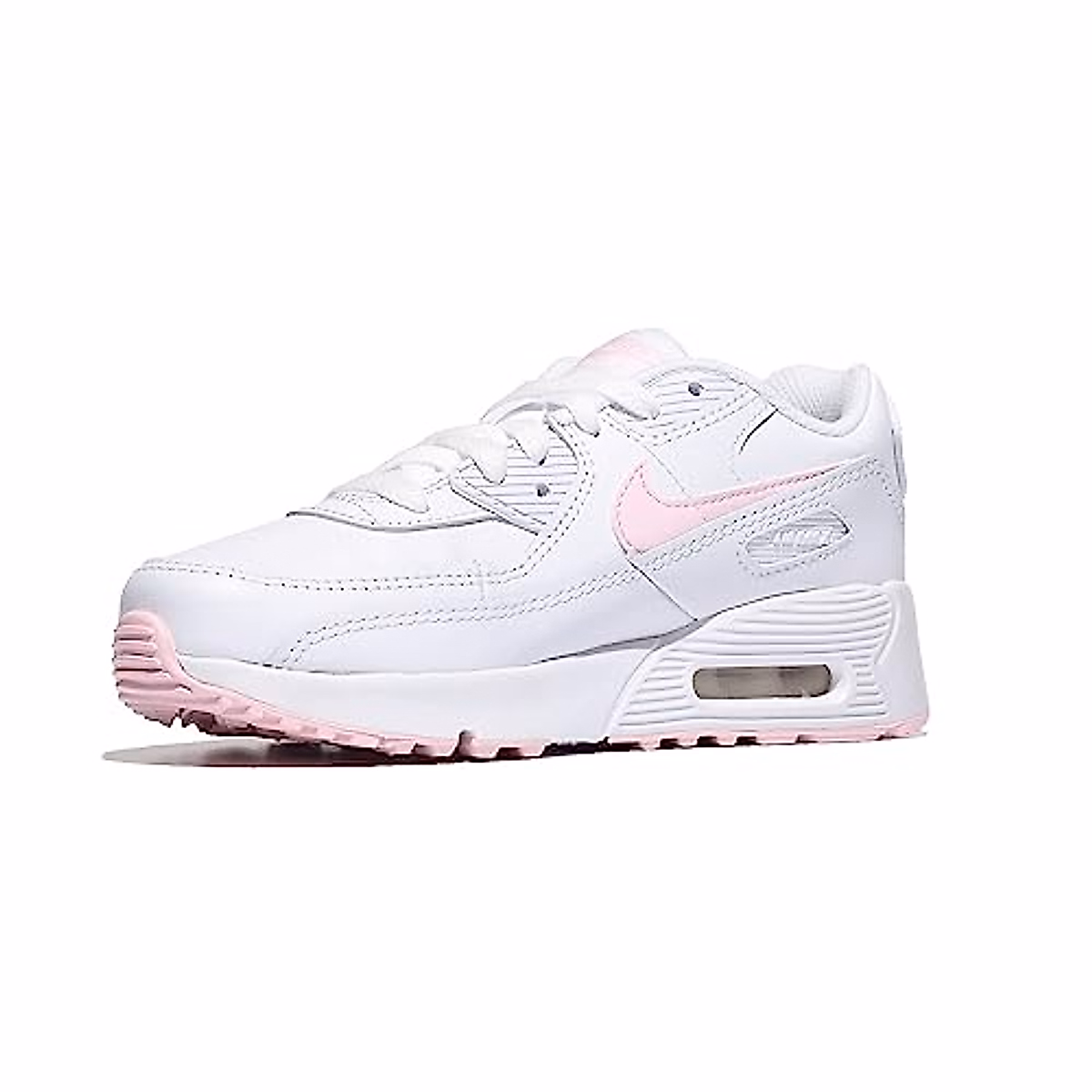 Nike Air Max 90 LTR White/Pink Foam-White-White (CD6867 121) - 12.5