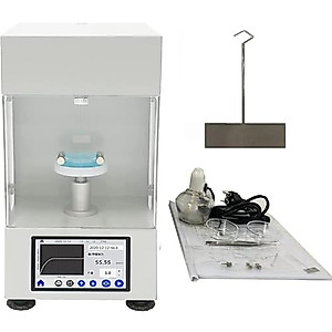 CNYST Surface Tension Measurement Instrument Surface Tension Tester with Platinum Plate Method Test Range 0-1000mN/m Automatic Measurement Machine Built-in Memory Automatic Lifting