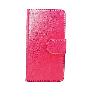 FZZSZS PU Leather Wallet Flip Protective Case for Emporia Smart 6,Magnetic Flip Cover with Card Slots and Stand Shell for Emporia Smart 6 (6.58") - rose