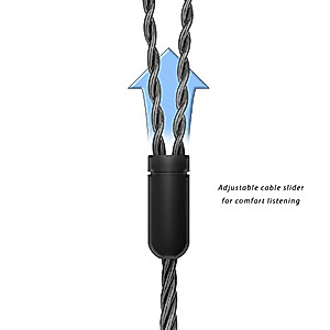 Campfire Audio Super Smoky Litz IEM Cable | MMCX Cable Replacement Headphone Cable | 2.5mm TRRS Connector