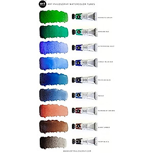 Art Philosophy® Artist Grade Watercolor Tubes Ultramarine Deep