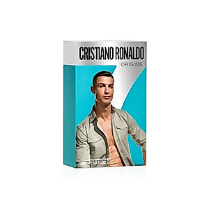CRISTIANO RONALDO Fragrance For Men - Notes Of Pineapple, Geranium And Patchouli - Light And Subtle Scent - Fresh And Floral Tones - Long Lasting - Attractive Bottle - 1 Oz EDT Spray
