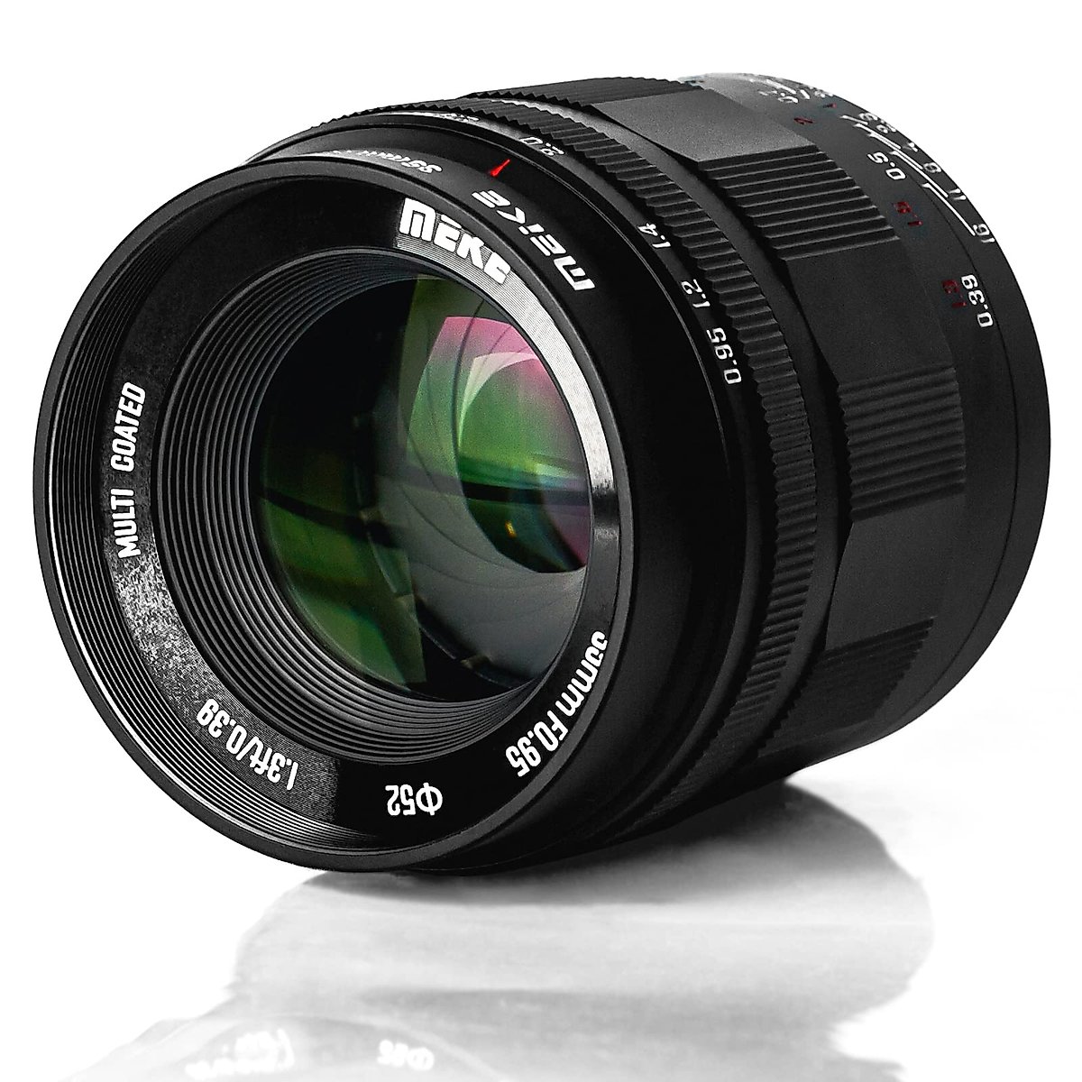 Meike 35mm f0.95 RF-Mount Fixed Manual Focus Lenses Large Aperture APS-C Lens Compatible with Canon EOS-R EOS-RP R5 R5C R6 R7 R10 Mirrorless Camera
