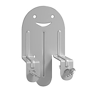 Upcanso Metal Mattress Non Slip Gaskets Gripper, Easy to Install Silver Bed Replacement Baffle Parts to Stop Mattress and Topper from Sliding and Slipping, Pack of 6