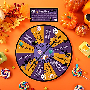 Poen Halloween Party Games Halloween Party Candy Challenge Spinner Halloween Party Decorations Halloween Party Favors Halloween Party Supplies Halloween Party Candy Challenge Game Trick or Treat