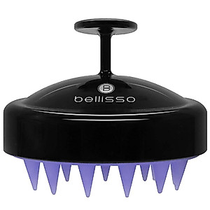 BELLISSO Scalp Massager and Wet Shampoo Brush and Biotin Shampoo and Conditioner Set