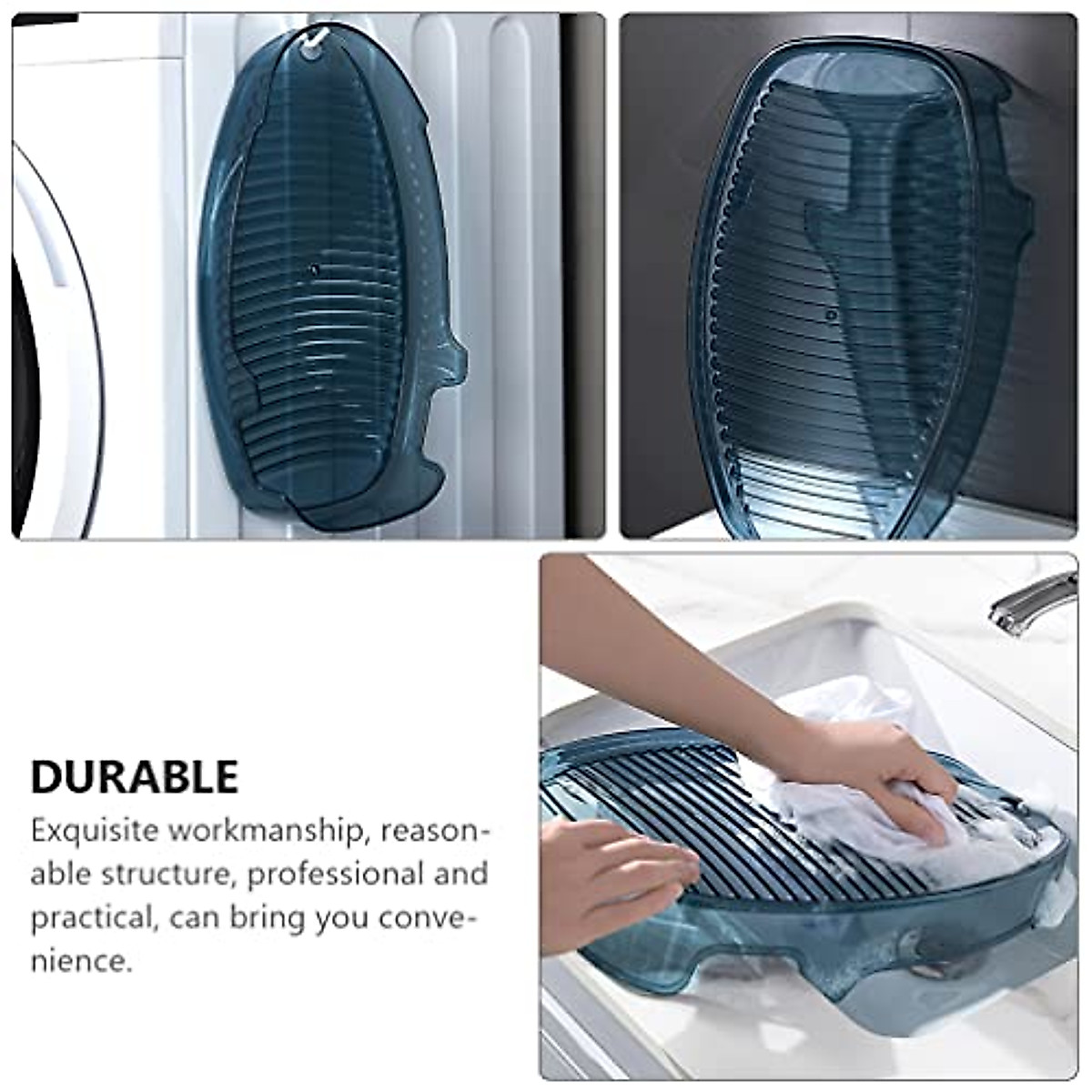 Cabilock Underwear Laundry Beads Washboard Anti- Slip Laundry Cleaning Board Mini Laundry wash Board Clothes Washing Tool for Home Free and Clear Laundry Detergent Household Laundry soap Dispenser