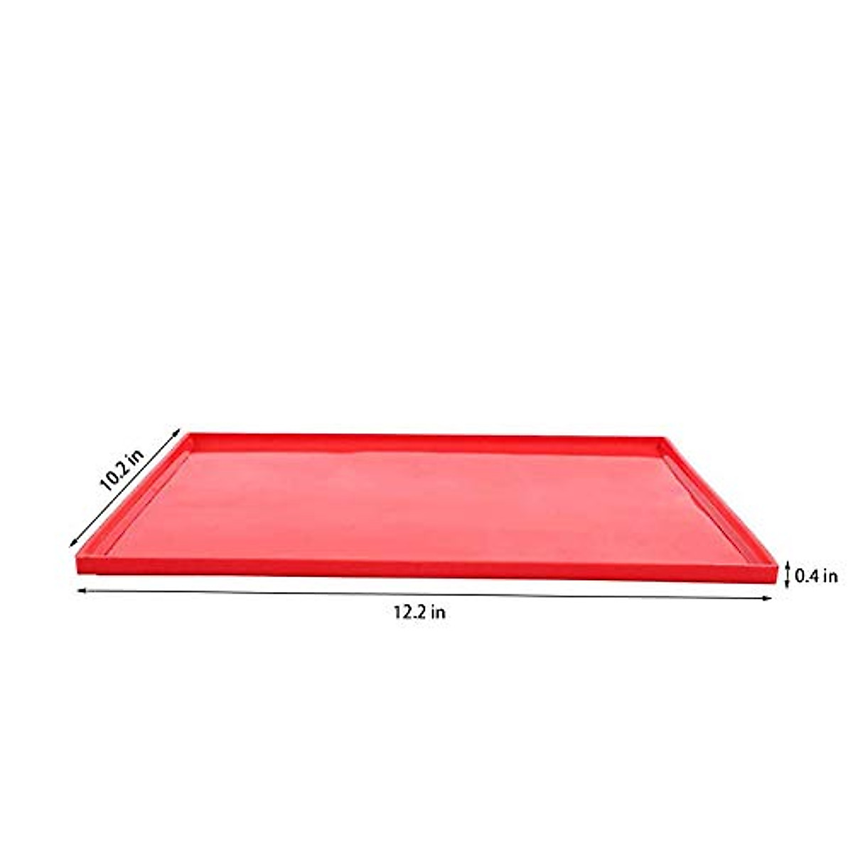 YUANAIYI Swiss Roll Cake Mat - Flexible Multipurpose Silicone sheet Nonstick jelly roll pan Baking Tray Pastry Mat Pizza Cookies Mold（set of 2）