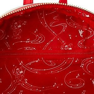 Loungefly Disney Mickey Musician Disney 100 Anniversary Mini-Backpack, Amazon Exclusive
