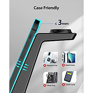 Wireless Charging Station,4 in 1 Fast Charging Station with Alarm Clock,Wireless Charger for iPhone 13/12/11/Pro/Max/XR/XS/X/8 Plus/Samsung, for AirPods Pro/3/2,Apple Watch 7/6/5/SE/4/3/2,with Adapter