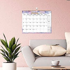 2023-2024 Wall Calendar - Jul. 2023 - Dec. 2024, 18 Months Hanging Wall Calendar 2023-2024, 15" x 11.5", Spiral Twin-Wire Binding, Large Blocks with Julian Dates
