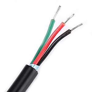 Water Pressure Transducer,1/8NPT Thread Stainless Steel Pressure Transducer Sender Sensor 30/100 /150/200/300/500 psi for Oil, Fuel Air, Water