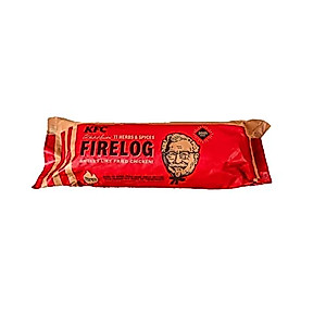 Enviro-Log KFC Fire Log - 2021 Version, 11 Herbs & Spices Fire Starter Log 4.3 Lbs for Christmas 2021 KFCLog1