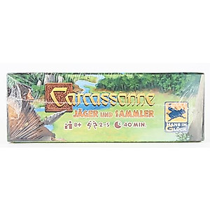 Hans im Glück, Carcassonne Hunter and Collector, Family Game, Board Game, 2-5 Players, from 8+ Years, 40+ Minutes, German