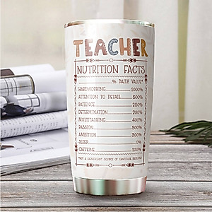 Teacher Gift for women- gifts for teachers appreciation gifts preschool kindergarten teacher gifts It Takes a Big Heart To Shape Little Minds end of school year gifts teacher cups Tumbler 20 Oz