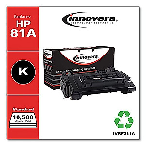 Innovera IVRF281A Remanufactured Cf281a (81a) Toner, Black
