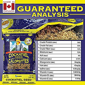 Hagen Cockatiel Staple Vme Seed, 5-Pound