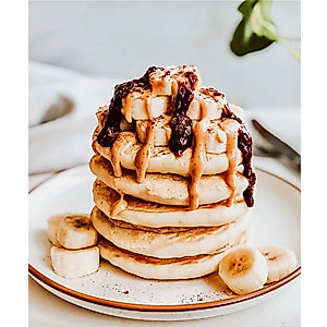 Mora Ceramic Plates Set, 7.8 in - Set of 6 - The Dessert, Salad, Appetizer, Small Dinner etc Plate. Microwave, Oven, and Dishwasher Safe, Scratch Resistant. Kitchen Porcelain Dish - Vanilla White