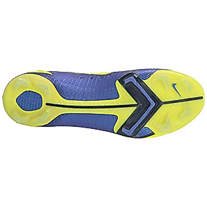 Nike Superfly 8 Elite FG Mens Football Boots CV0958 Soccer Cleats (UK 11 US 12 EU 46, Sapphire Volt Blue Void 574)
