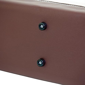 Klein Tools 5102-12 Heavy Duty Natural Canvas Tool Bag, Tool Tote, Multi-Purpose Bag with Wide Hinged Opening and Leather Handles, 12-Inch