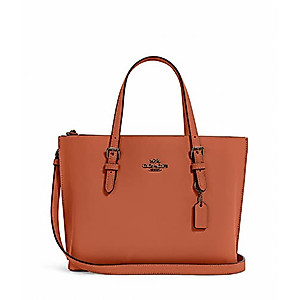 Coach Leather Mollie Tote 25, Sunset