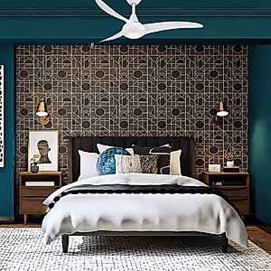 Minka-Aire F844-WH, Light Wave, 52" Ceiling Fan, White