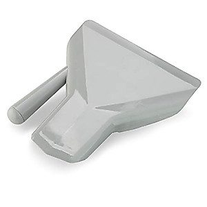 New Star Foodservice 37814 Polycarbonate Commercial French Fry Bagger Right Handle, Gray