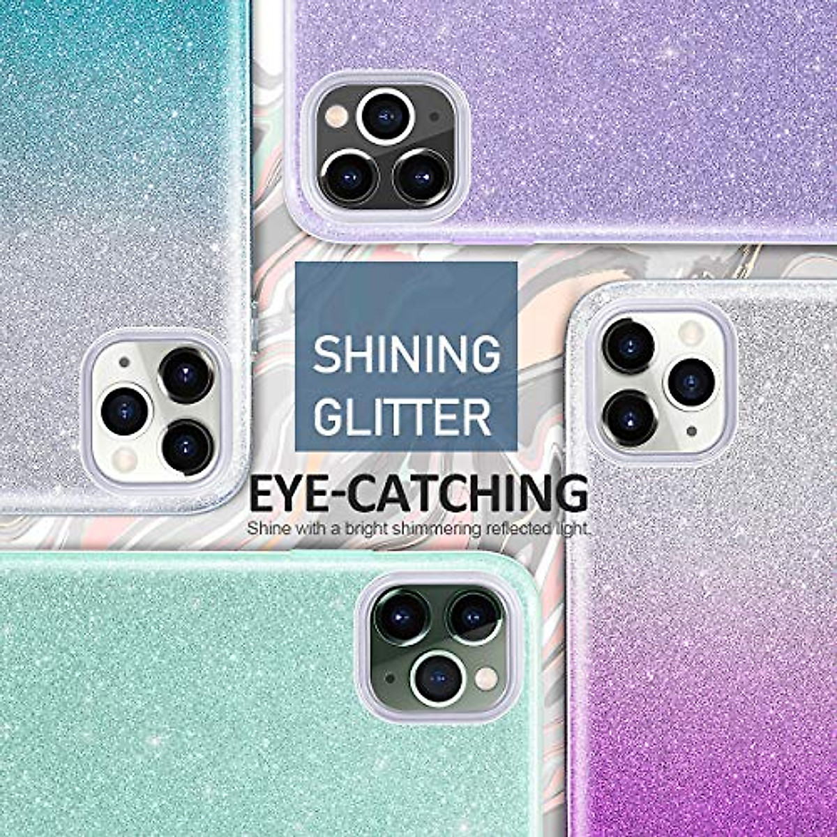 MATEPROX Compatible with iPhone 11 Pro Max case,Bling Sparkle Cute Girls Women Protective Case for iPhone 11 Pro Max 6.5 inch(Pink)