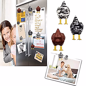 3PCS Chicken Butt Magnet,Funny Chicken Butt Magnet Refrigerator Magnetic Decorations,Chicken Magnets,Refrigerator Magnets Decorative,Refrigerator Magnets,Funny Chicken Butt Gift.