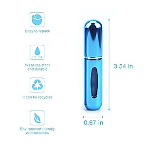 GOLF 5ml Travel Perfume Bottle Refillable Perfume Atomizer for Traveling and Outgoing (style 2)