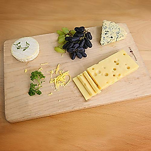 Casual Home Delice Maple Rectangle Juice Drip Groove Cutting Board, Rectangular 15.5x11