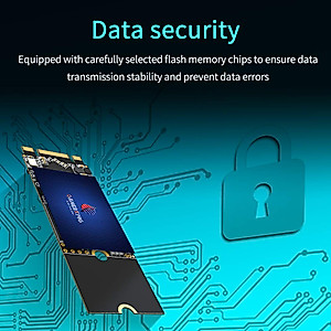 GAMERKING 256GB M.2 2260 SATA III 6Gb/s SSD Internal High Performance Solid State Drive for Desktop Laptop