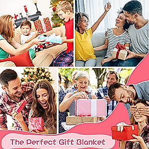 udten Gift for Mom, Mom Blanket for Great Mother Gifts Birthday Gifts for Mom from Daughter Son, The Best Mom Ever Gifts for Birthday Mother's Day Thanksgiving Day Gifts, 60"x50"